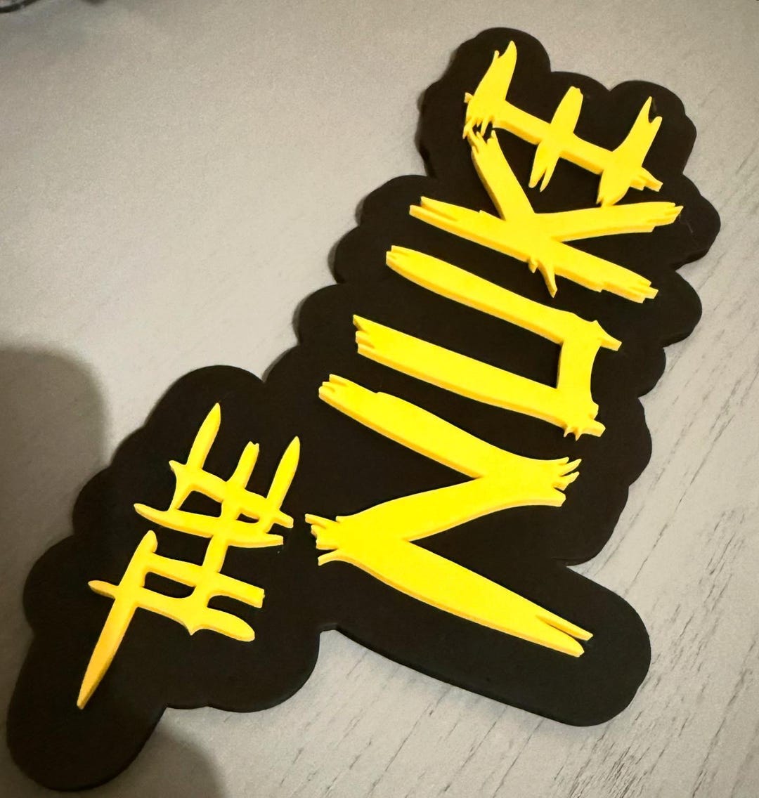 Luke the Nuke - Wall Art Sign - Etsy UK