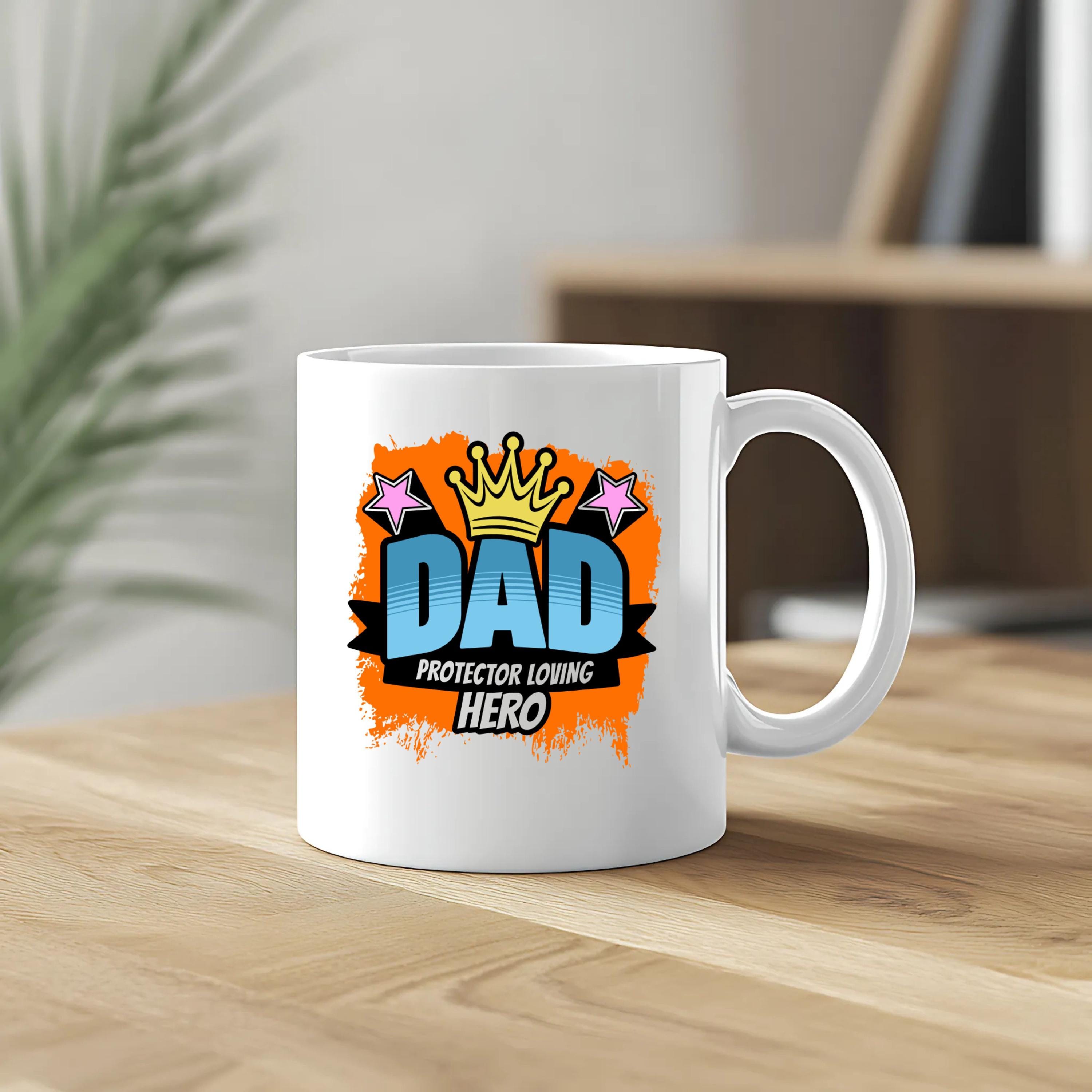 Fathers Day Mug Wrap Bundles of 8 Designs, Wrap 11oz 3D Mug Template ...