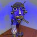 Steampunk Skull Lamp – Industrial Desk Light – Handmade Metal Art ...
