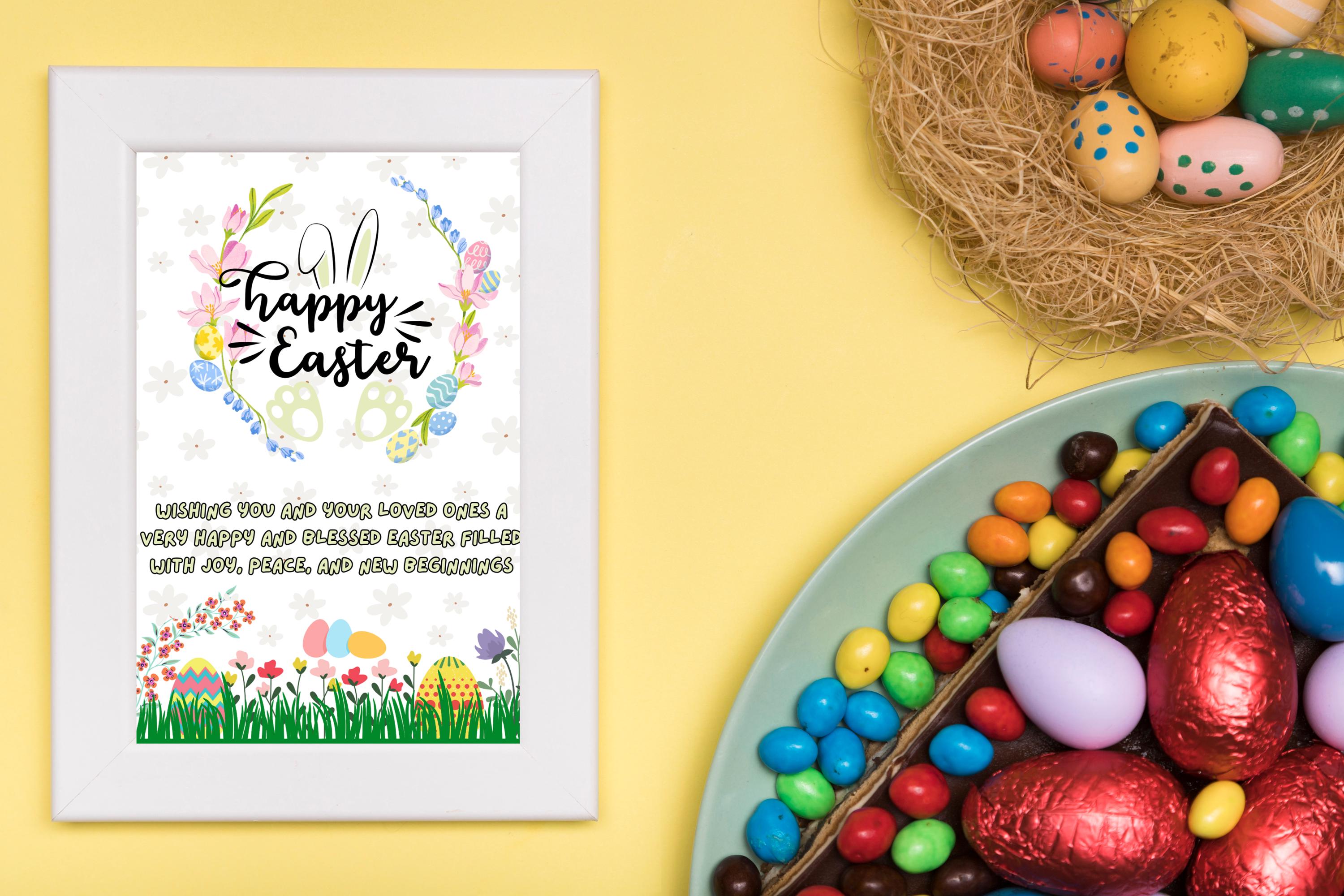 Fun Easter Card for Kids & Families – Printable PDF – Cute, Colorful ...