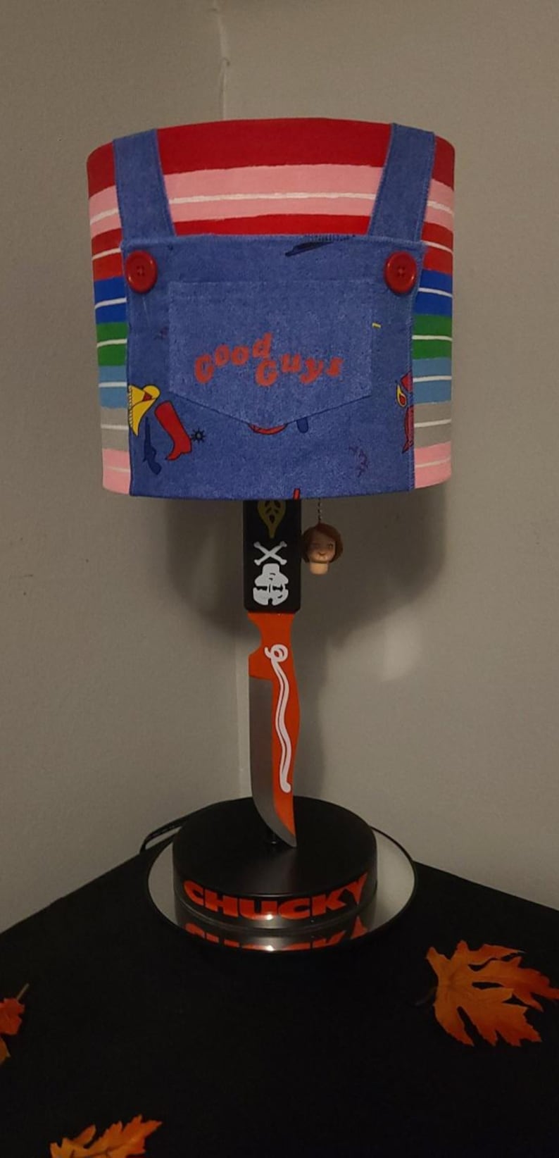 Chunky | Child's Play | Halloween Accent Lamp | Handmade Horror Lamp - Etsy
