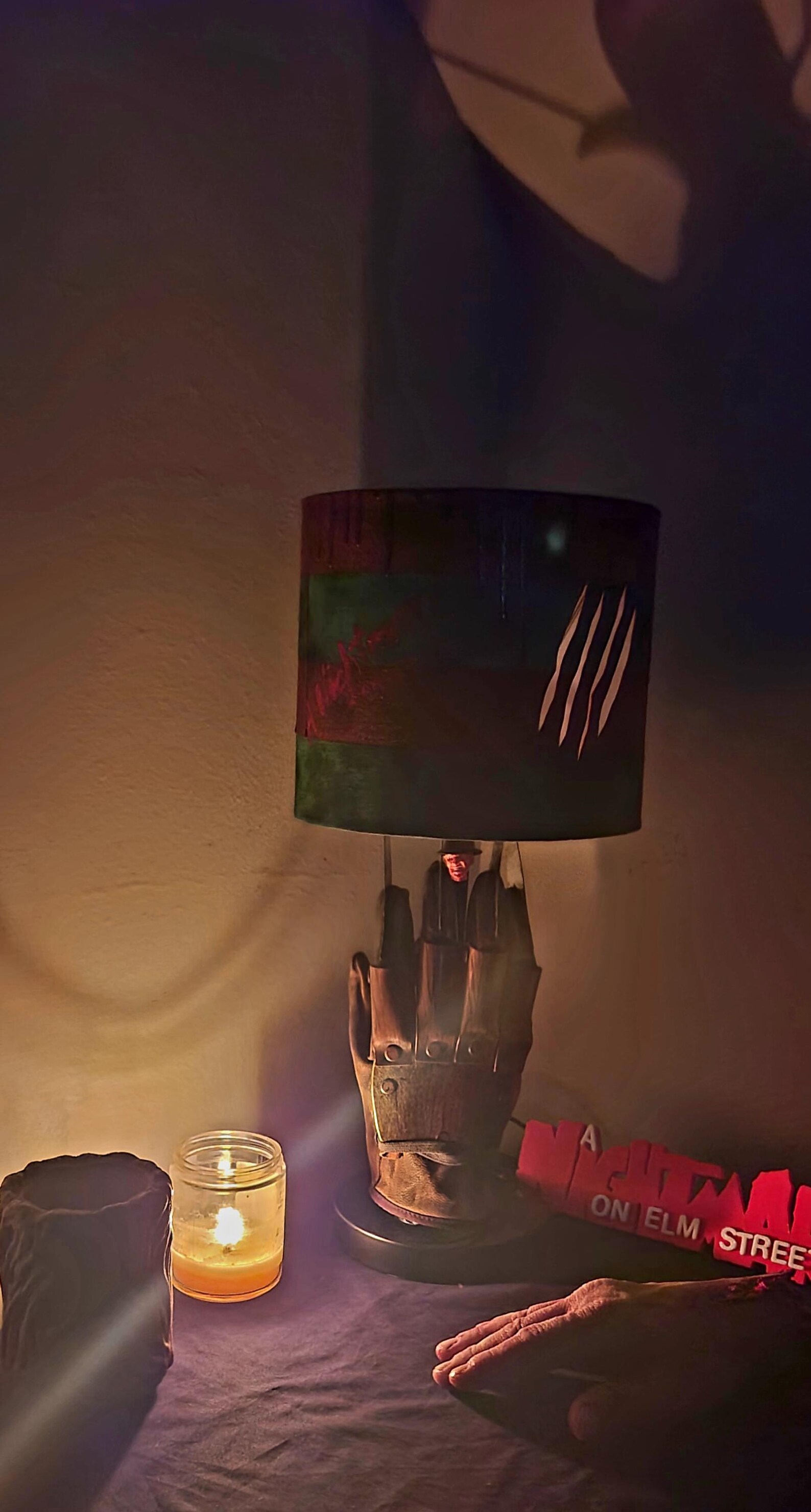 Freddy Krueger | A Nightmare on Elm Street | Halloween Accent Lamp | Handmade Horror Lamp - Etsy