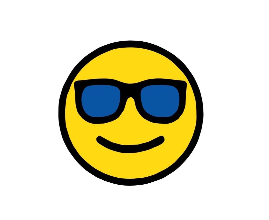 Smiley Embroidery Design - 11 Formats (PES, DST, JEF + More) - Emoji ...