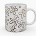 Retro Daisy Seamless Pattern | Hand-drawn 1970s Flower Print | Groovy ...