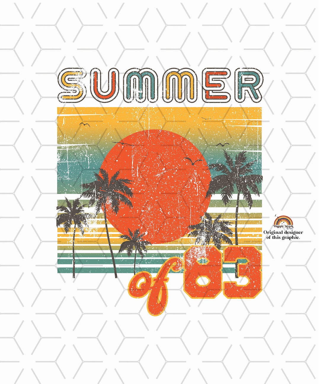 Summer of 83 PNG: Retro Sublimation Design (digital Download) - Etsy