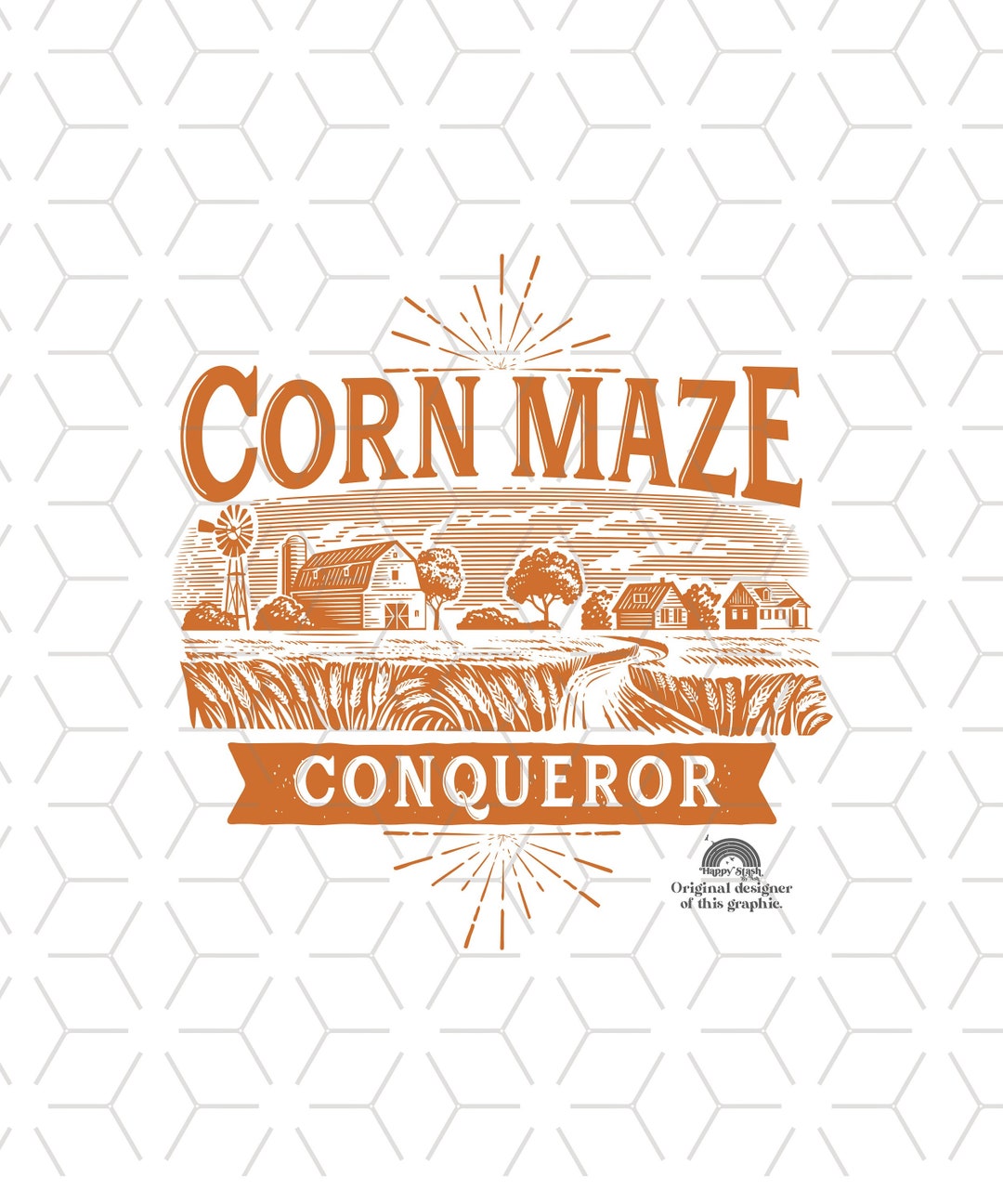 Corn Maze Conqueror PNG: Fall Sublimation Design (digital Download) - Etsy
