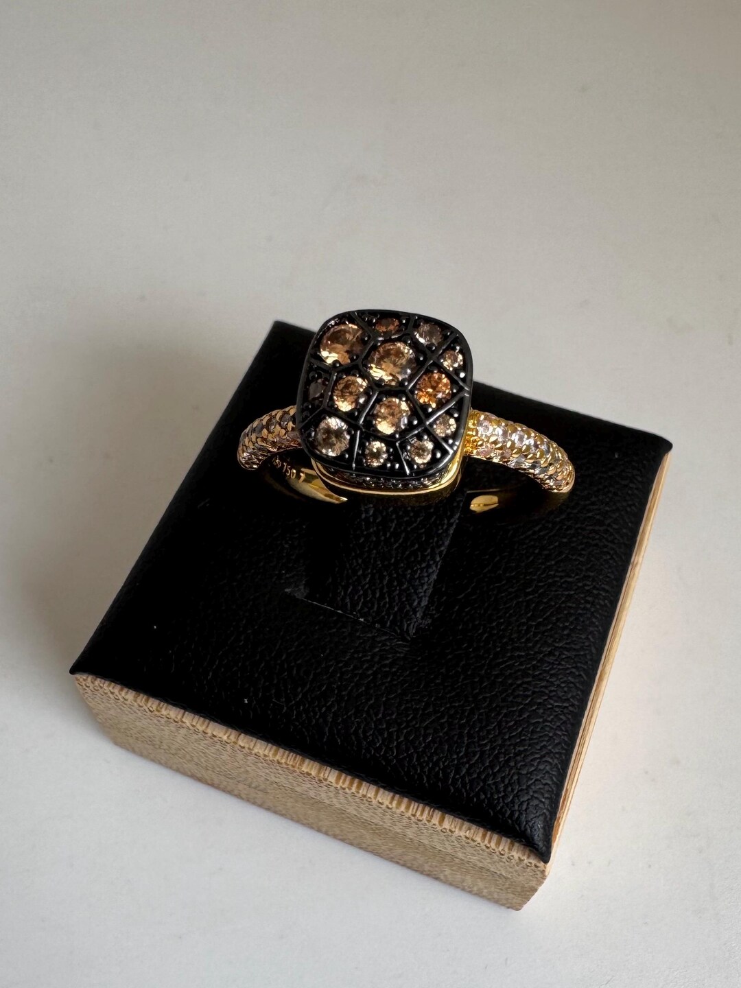 Luxus 750 Gestempelt Pomellato Design Ring, Topaz, Rolled, 5,4 Gramm ...