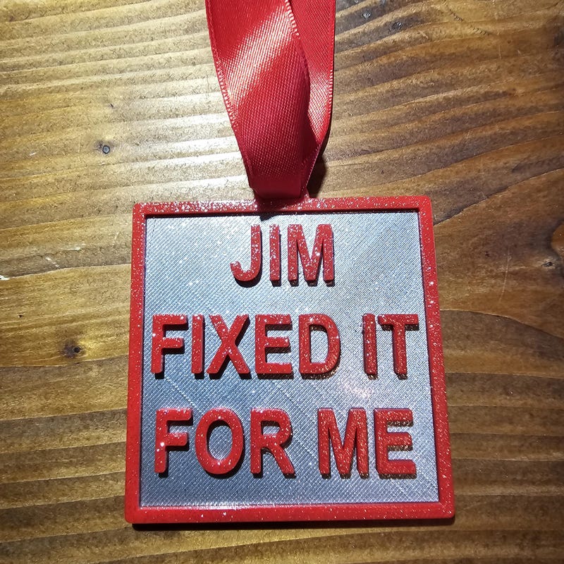Jim'll Fix It Badge - Etsy UK