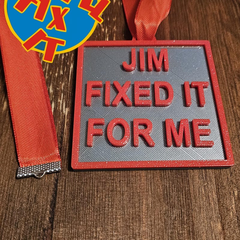 Jim'll Fix It Badge - Etsy UK