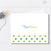 Personalized Polka Dot Note Cards / Personalized Stationery / Thank You ...