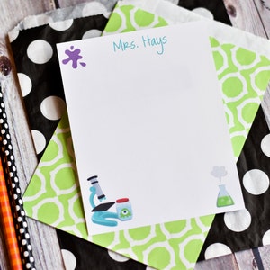 Personalized Science Notepads / Personalized Notebook / Personalized ...