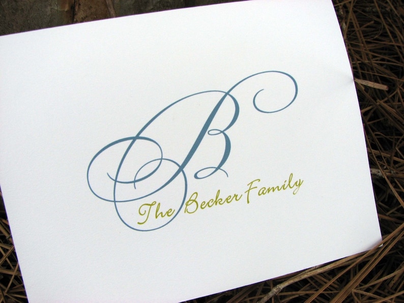 Personalized Family Note Cards / Family Notes / Family Note - Etsy