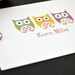 Owl Personalized Stationery / Personalized Stationary / | Etsy