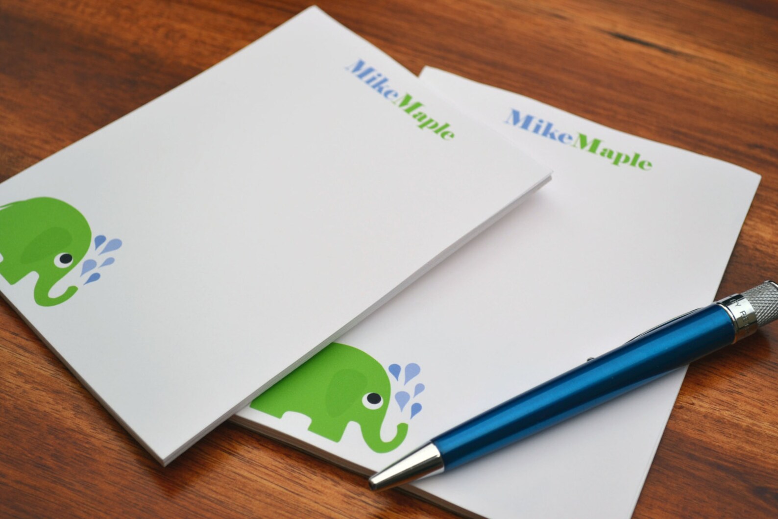 Personalized Notepads / Elephant Notepads /personalized | Etsy