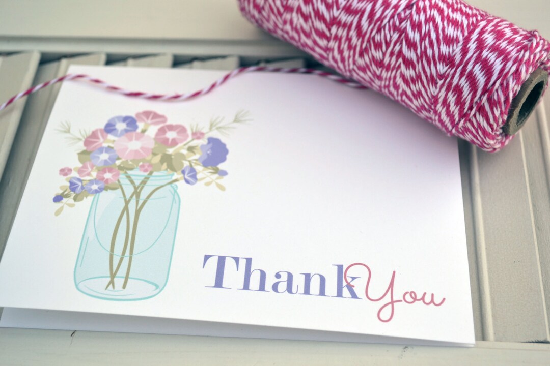 Mason Jar Personalized Stationery / Personalized Stationary ...