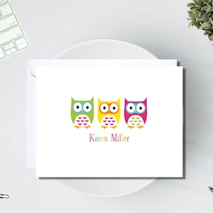 Owl Personalized Stationery / Personalized Stationary / Personalized ...