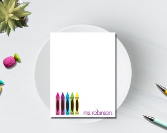 Teacher Gift, Personalized Notepads - Etsy