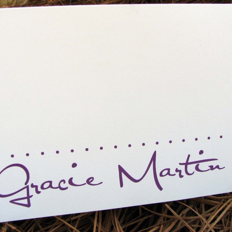 Personalized Note Cards - Etsy