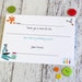 Kids Science Thank You Notes Fill in the Blank / Science Party Thank ...