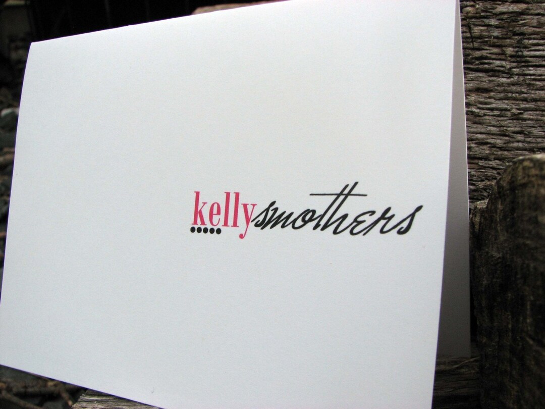 Personalized Note Cards / Personalized Stationery / Personalized ...