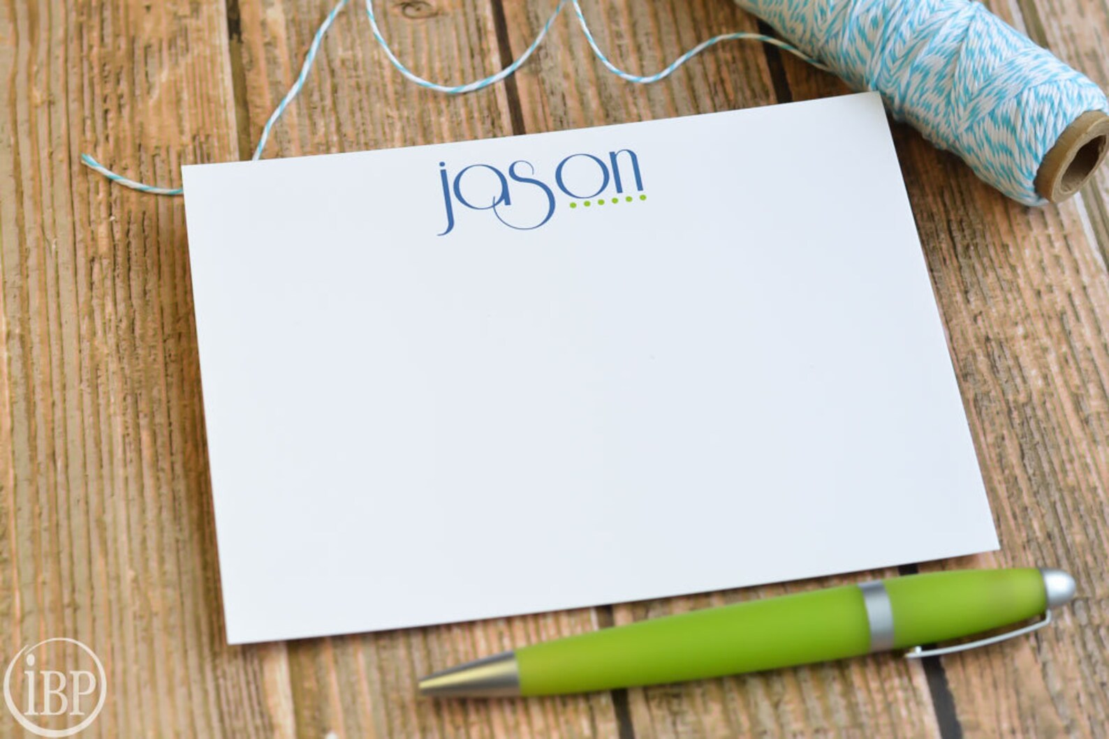 Personalized Flat Note Cards / Personalized Stationery / Thank | Etsy