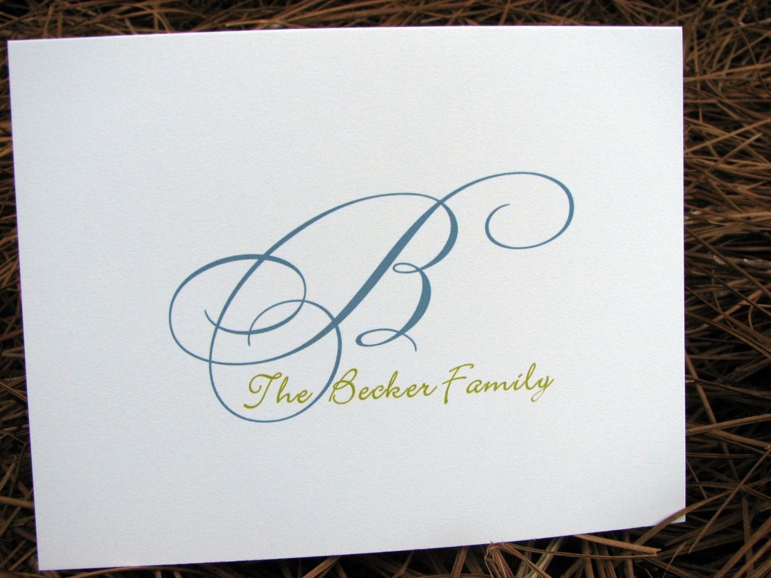 Personalized Family Note Cards / Family Notes / Family Note Cards ...