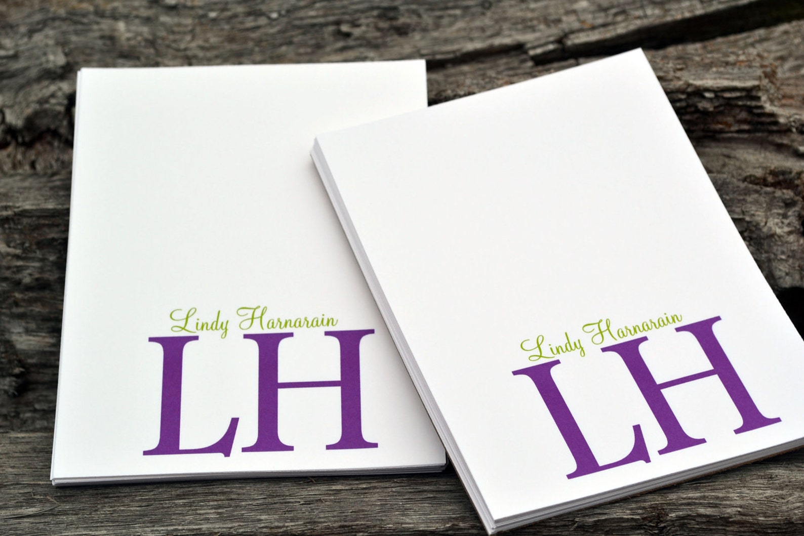 Personalized Notepads / Personalized Monogram Notepads - Etsy