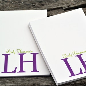 Personalized Notepads / Personalized Monogram Notepads /personalized ...