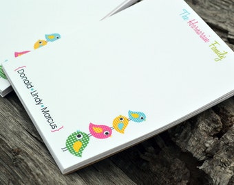 Bird Note Pads - Etsy