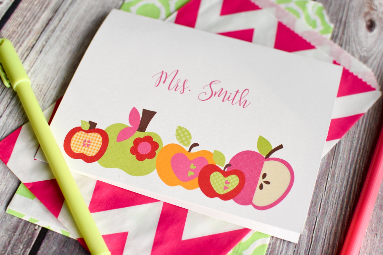 Teacher's Personalized Stationery / Personalized Stationary ...