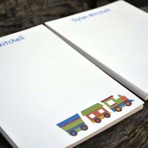 Personalized Notepads / Train Notepads /personalized Notebook ...
