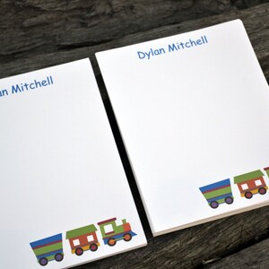 Personalized Notepads / Train Notepads /personalized Notebook ...