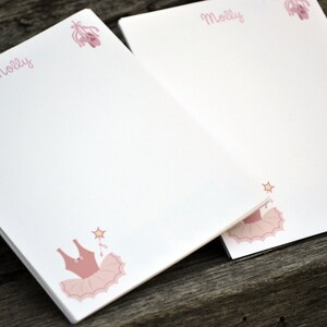 Personalized Notepads / Ballerina Notepads / Notebook / Personalized ...