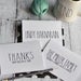 Family Note Cards Personalized Family Stationery Thank You - Etsy