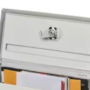 Burgundy Roses Mailbox, Hand Painted, UV Resistant, Horizontal Medium ...