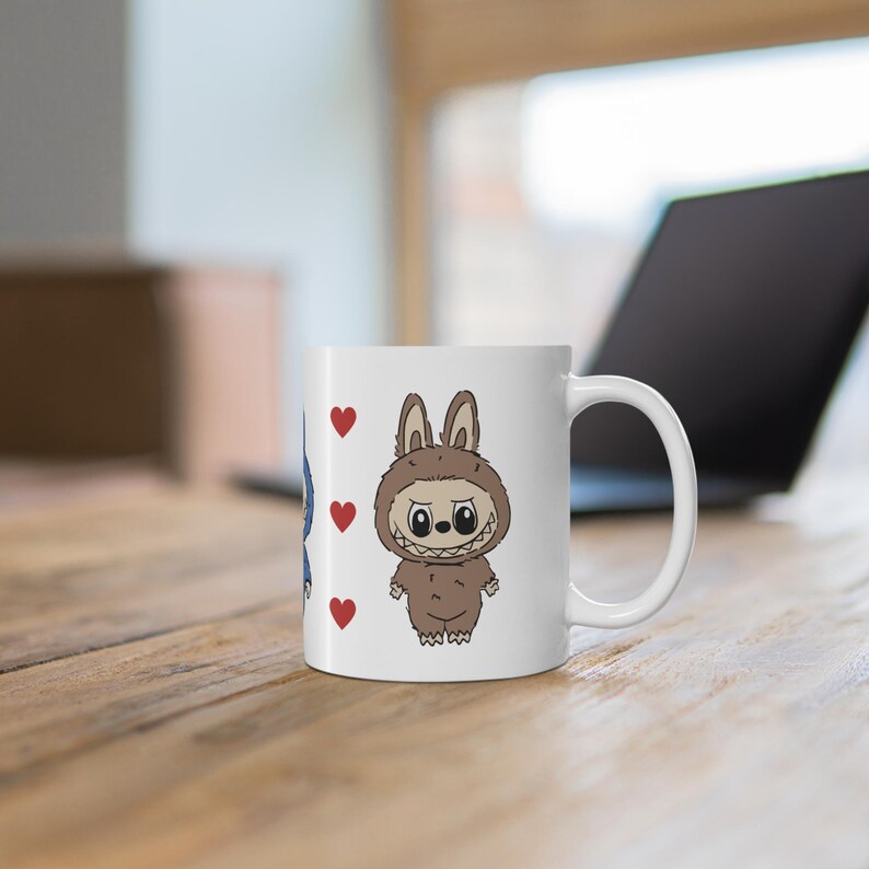 Labubu Mug, Cute Labubu Character Cup, Gift for Pop Mart Fans ...