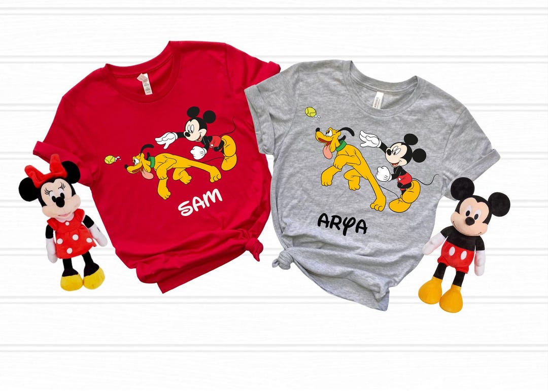 Personalized Mickey Mouse Shirt | Custom Disney Trip Tee | Matching ...