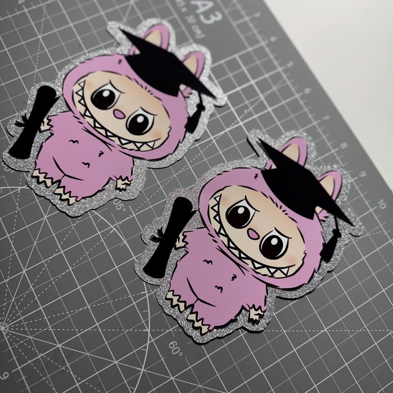 Labubu Graduation - Etsy