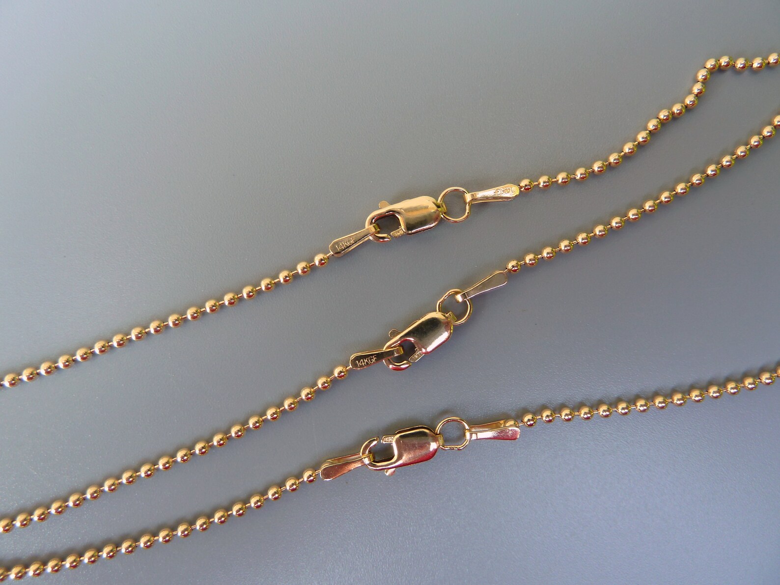 Gold Ball Chain Necklace24 Inch Ball Chain30 Inch Ball - Etsy