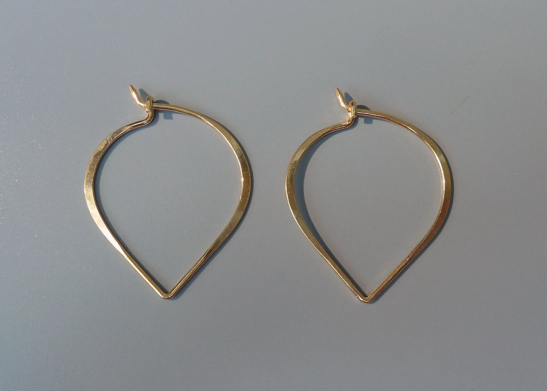Creole Hoops,sterling Silver Hoops,large Gold Hoops,gold Vermeil Hoops ...