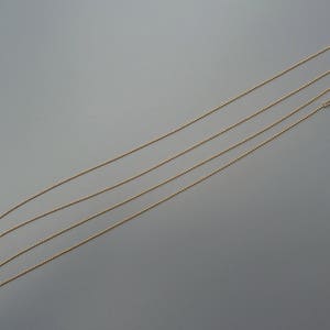 Gold Ball Chain Necklace,24 Inch Ball Chain,30 Inch Ball Chain,36 Inch ...