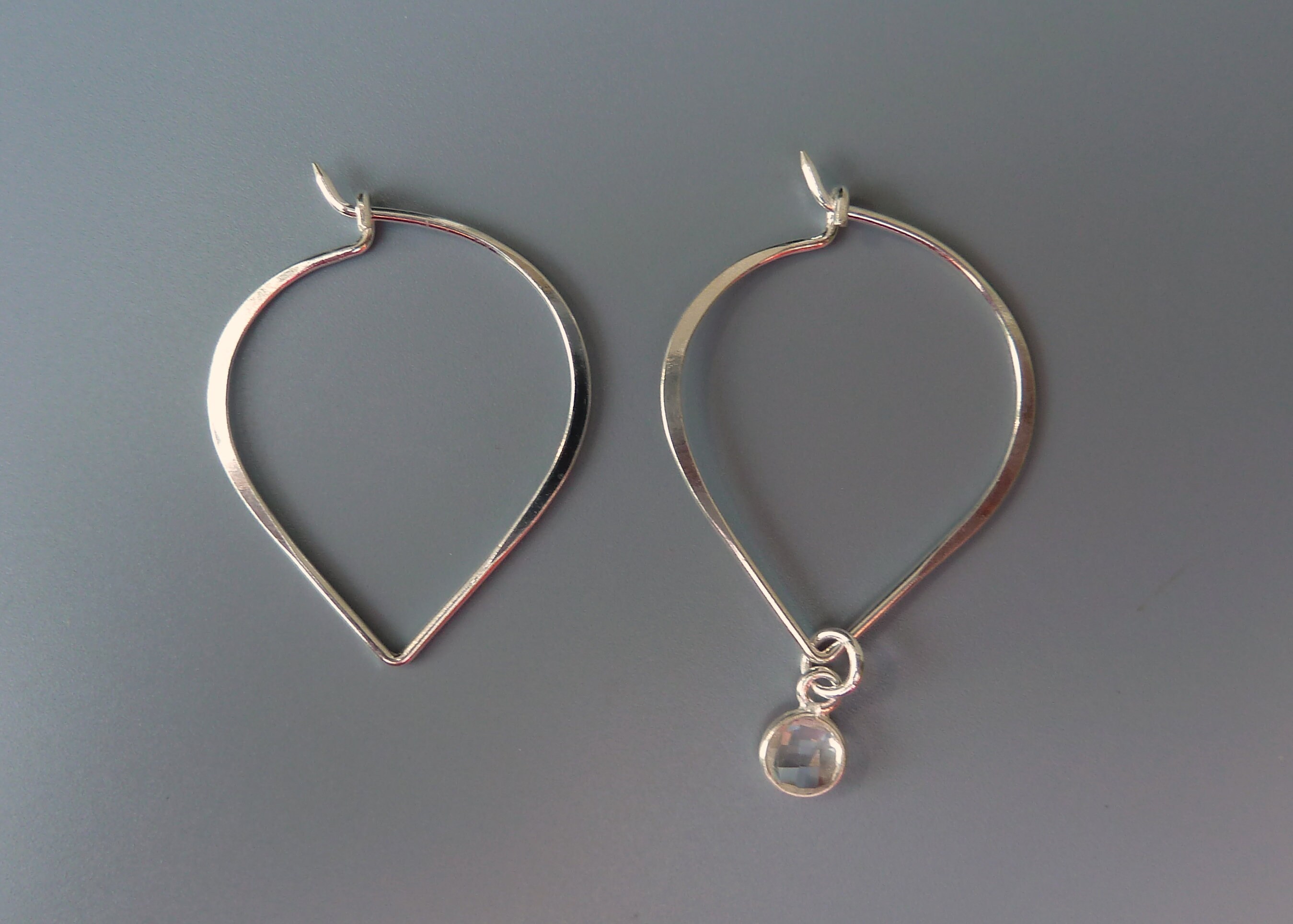 Creole Hoops,sterling Silver Hoops,large Gold Hoops,gold Vermeil Hoops ...