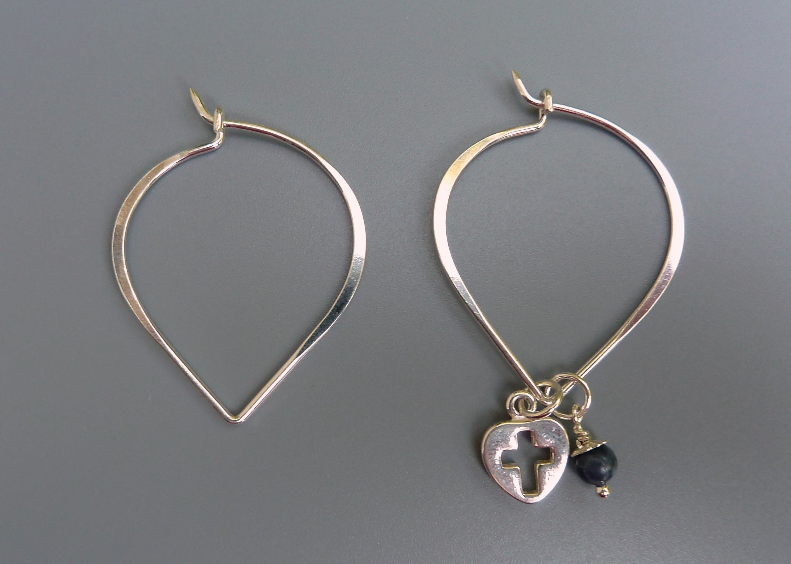 Creole Hoops,sterling Silver Hoops,large Gold Hoops,gold Vermeil Hoops ...