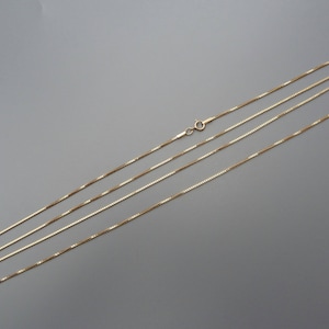 Gold Box Chain, Gold Box Necklace, 16 Inch, 18 Inch, 20 Inch, Gold ...