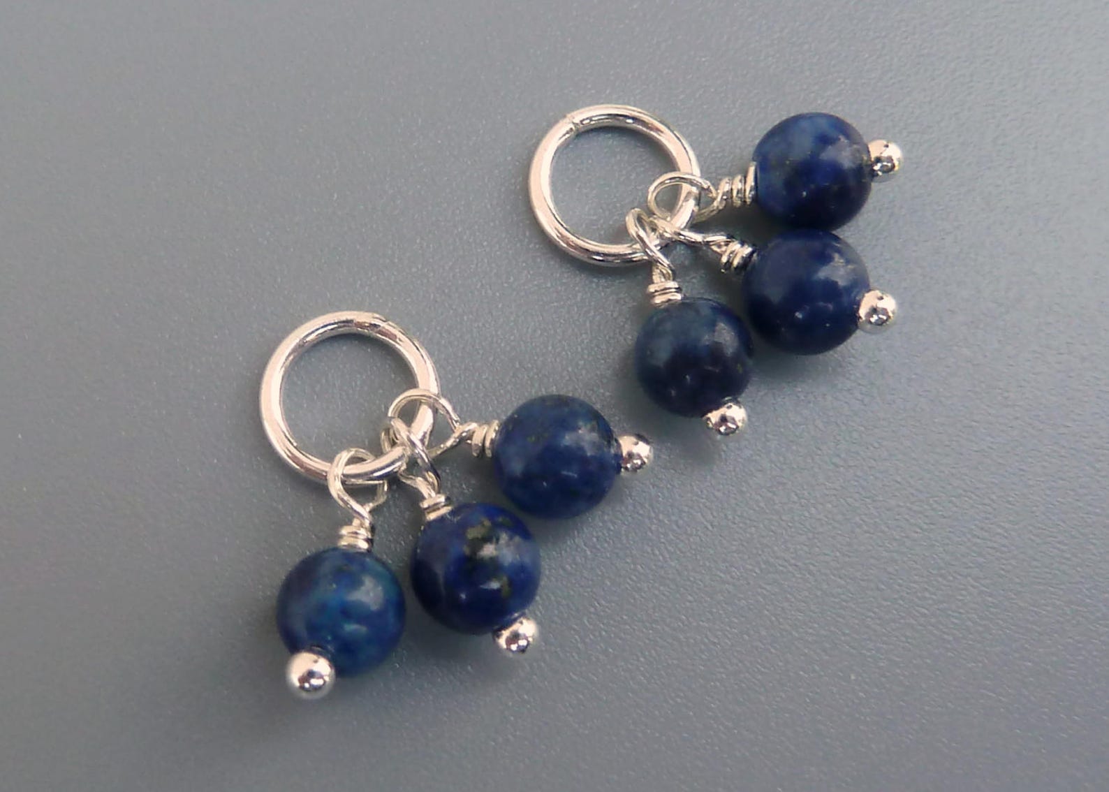 Earring Charms Silver Earring Charms Interchangeable | Etsy