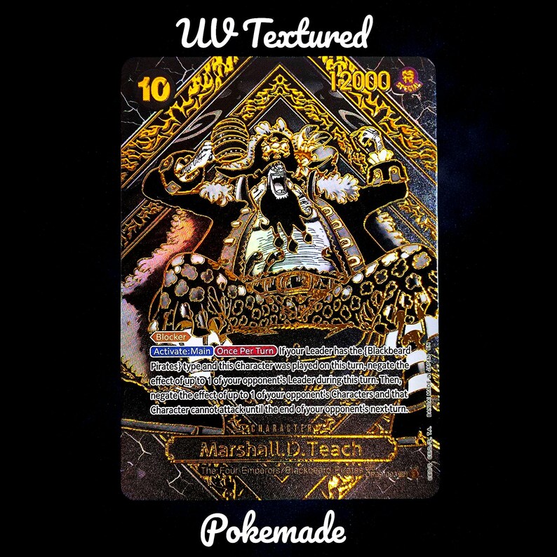 Marshall.d.teach [SP Gold] OP09-093 One Piece Legacy of the Master ...