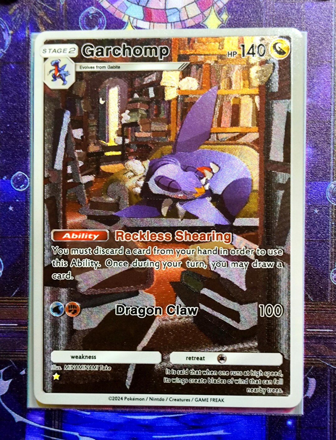 Premium (texture) Garchomp Pokémon TCG Pocket – High Quality Proxy ...