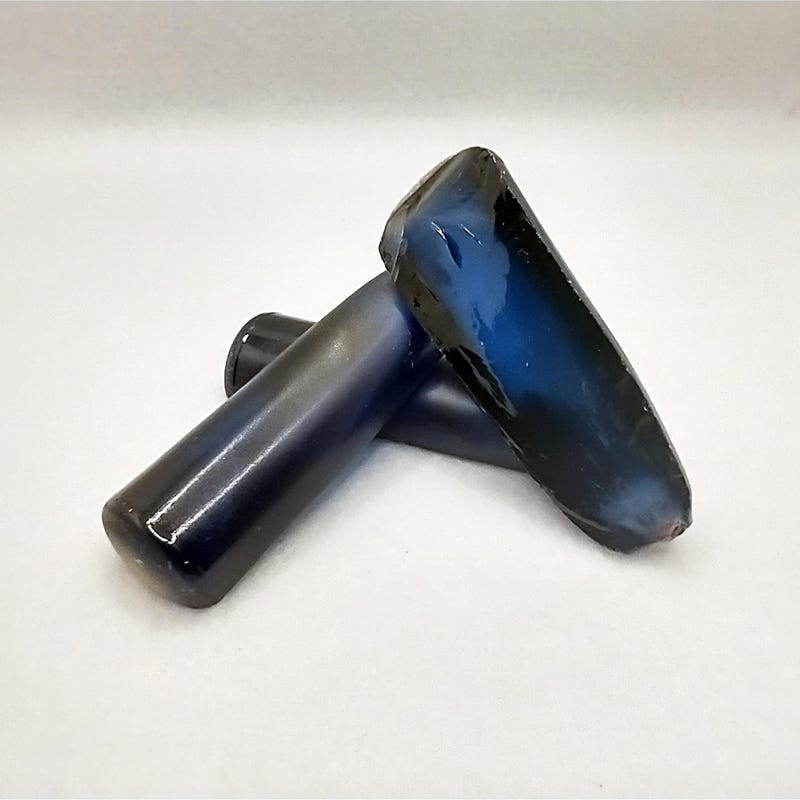 Uncut Sapphire Lab - Etsy