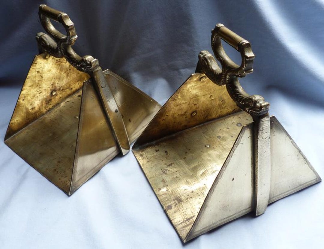 19th Century Indian Mughal Brass Horse Stirrups - Etsy
