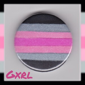 Gxrl Pride 1 Button Badge - Etsy